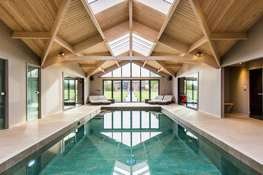 Indoor Swimming Pools Residential Barn West Barn – Somerset Holiday